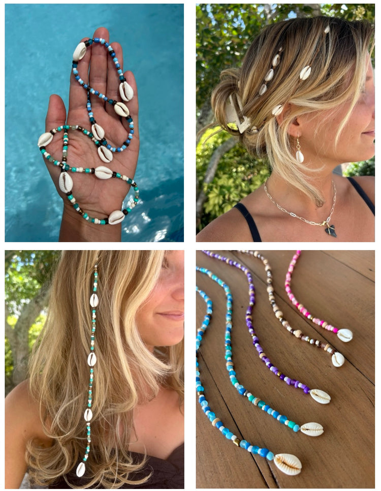 Mermaid Hair Extensions by Brielle's Shells – BriellesShells